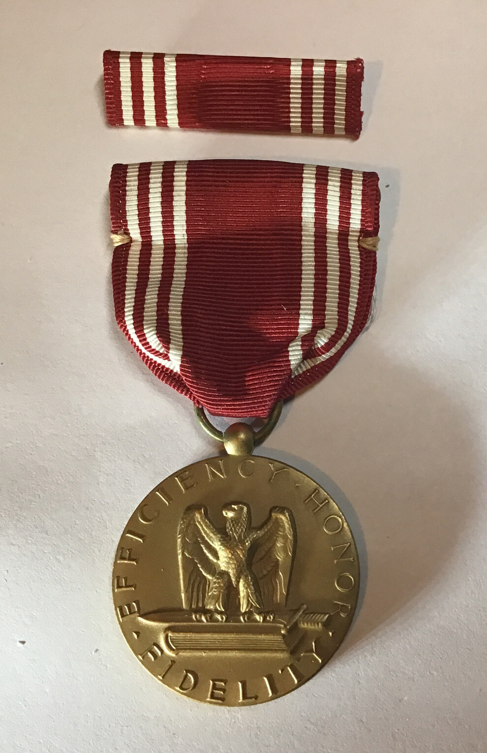 Vintage Army Good Conduct Medal - Original WW II Korean War -Full size ...