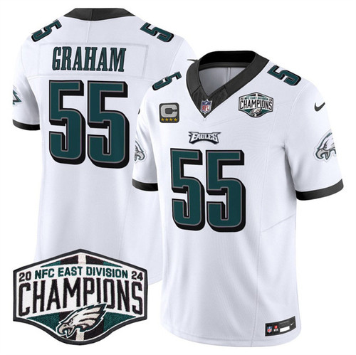 Men's #55 Brandon Graham 2024 East Champions FUSE.Vapor Limited Jersey ...