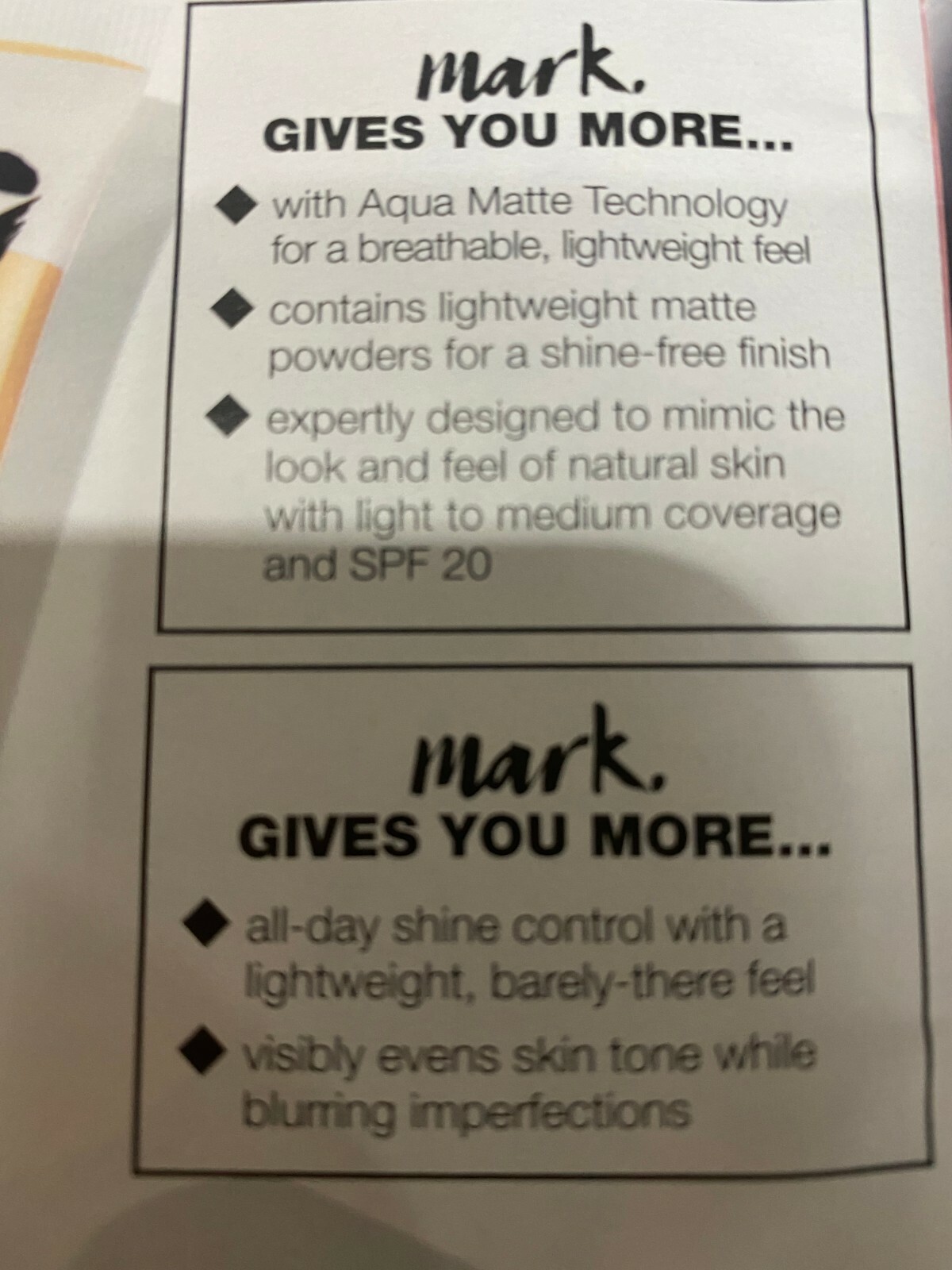 AVON "MARK" LIQUID FOUNDATION "NATURAL BEIGE" NEW & UNOPENED | eBay