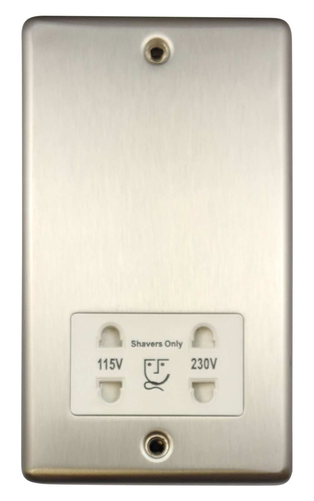 Brushed Stainless Steel CSS2 Light Switches, Plug Sockets, Dimmers ...