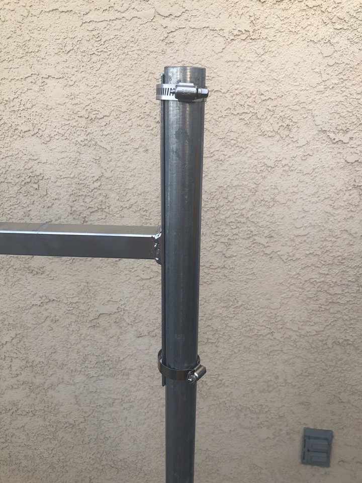 ANTENNA-Tower-Side Arm Stand off Mount Weather Station 2 Way HAM RADIO ...