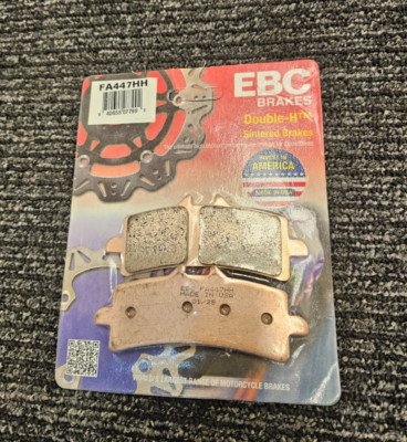 EBC FA447HH Brake Pads HH Sintered Pads for Motorcycle Honda Suzuki ...