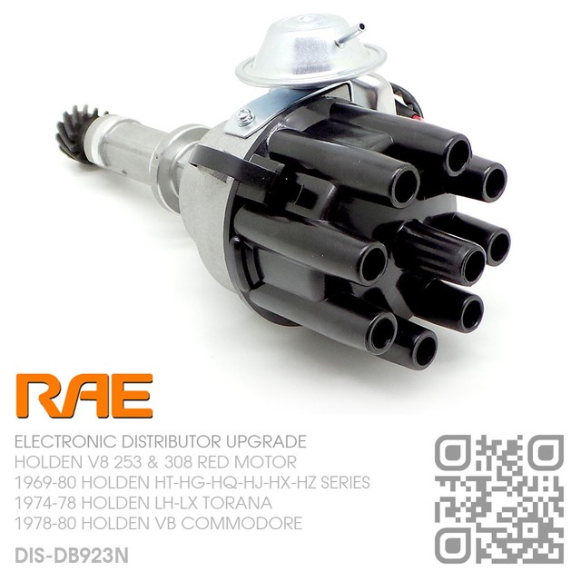 RAE Electronic Distributor V8 253 & 308 5.0l Red Motor Holden VB ...
