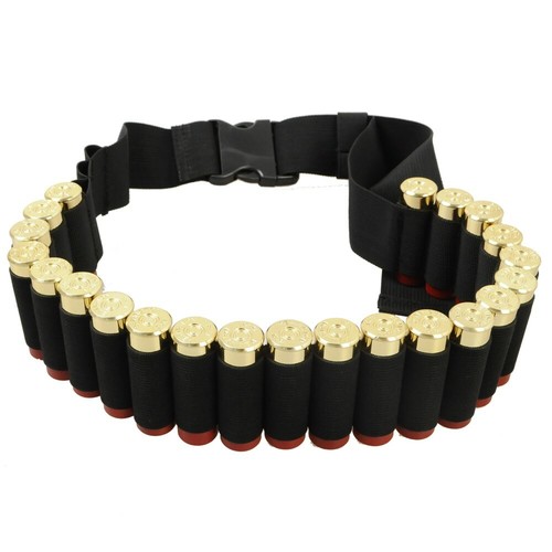 Shotgun Shell Holder 25 Shells 12GA 20GA Gauge Cartridge Ammo Bandolier ...