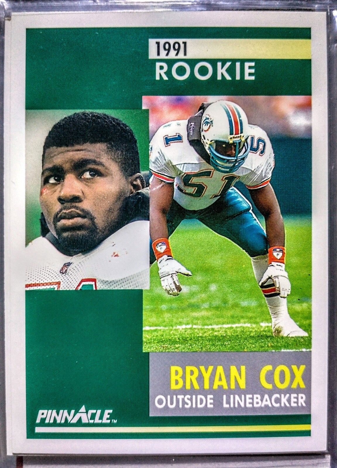 1991 Pinnacle #308 Bryan Cox rookie card | eBay
