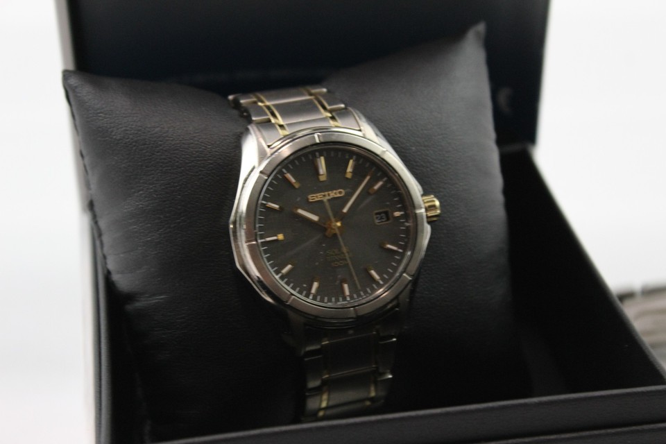 Mens Seiko Solar Watches Solar Quartz UNTESTED x 3 | eBay UK