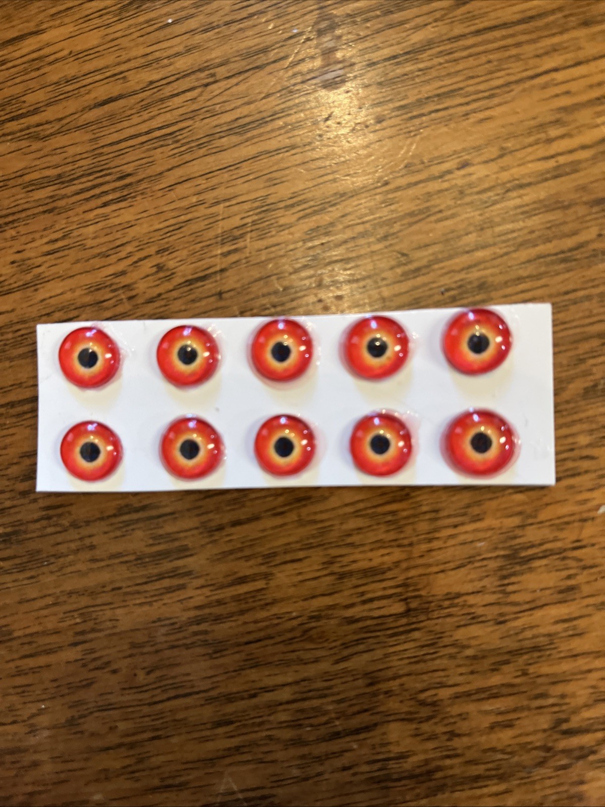 5 pair of New Concept Glass Tri-Color Eyes for Taxidermy and Decoy ...