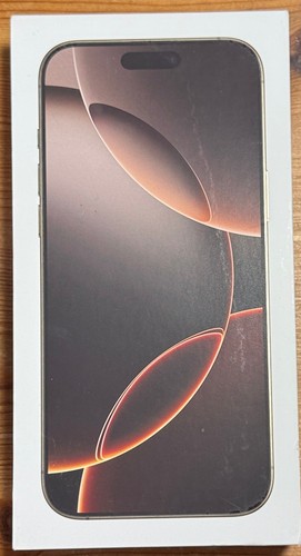 Apple iPhone 16 Pro Max (Unlocked) 256GB, Desert Titanium, Battery ...
