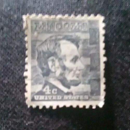 RARE US 4 Cents Stamp Abraham Lincoln 16th US President-1965 Postage ...