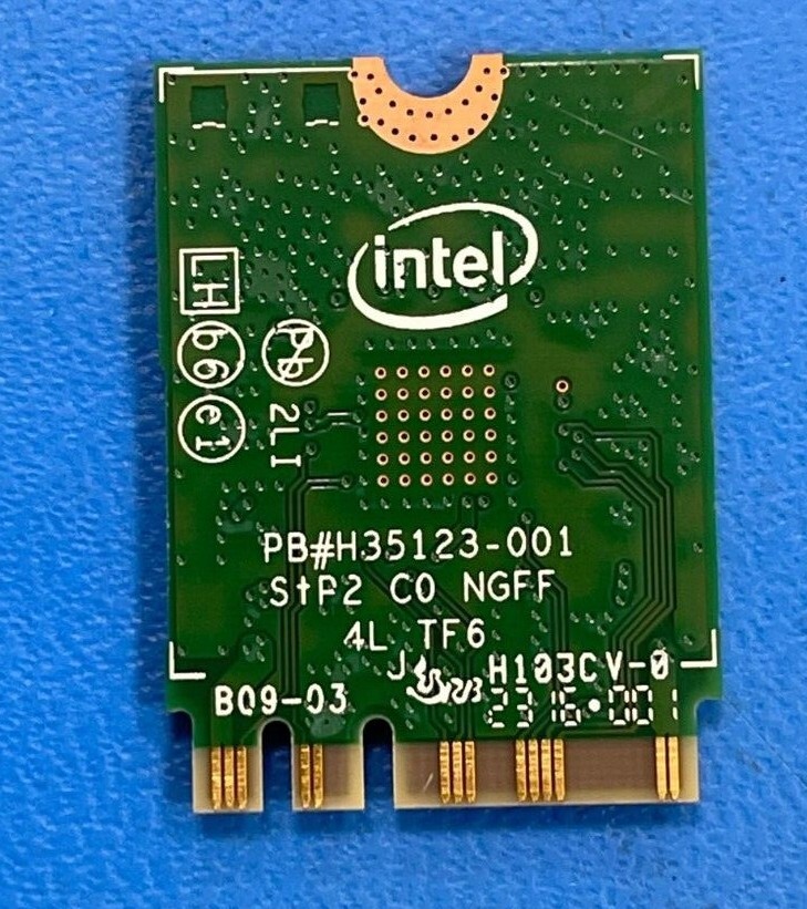 Intel Dual Band 7265NGW A/B/G/N/AC 2x2 Wireless-AC 867 Mbps WLAN Wi-Fi ...
