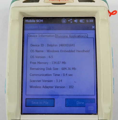 Honeywell Dolphin 99EX Handheld Barcode Scanner for sale online | eBay