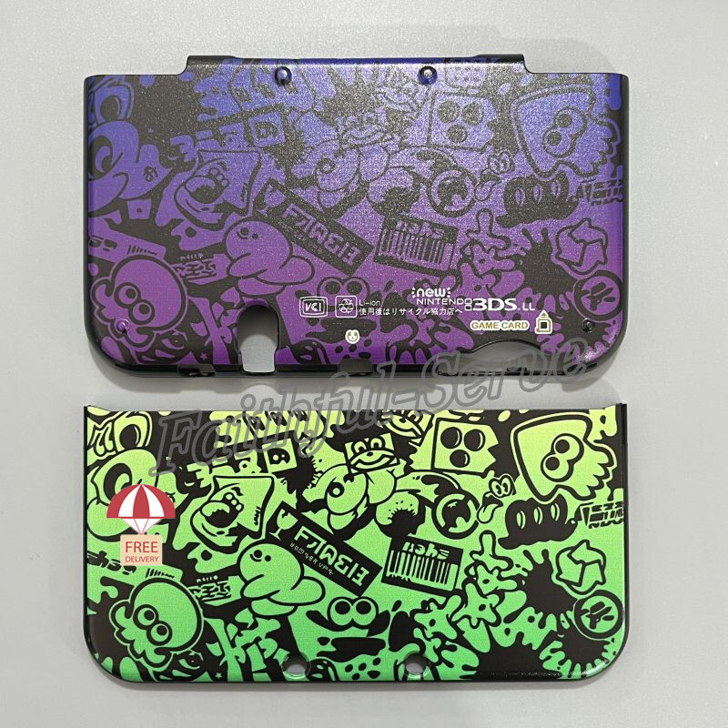 Front & Back Shell Protective Case Cover For New Nintendo 3DS XL / LL ...