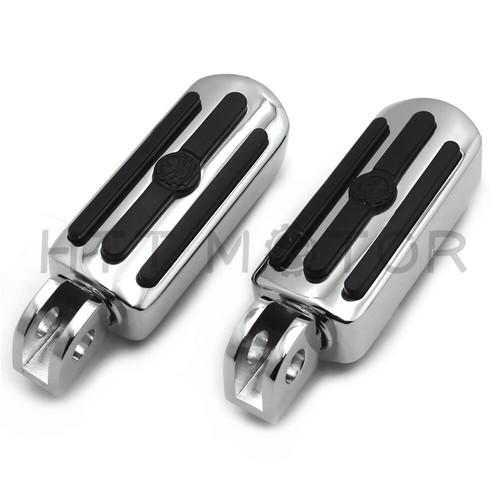 Groove Gear Skull Custom Footpegs For Kawasaki Front Vulcan 1500 800 ...