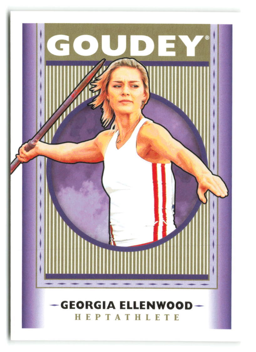 2019 Upper Deck Goodwin Champions Georgia Ellenwood #G31 Goudey ...