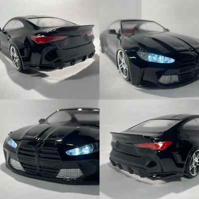 1:10 PAINTED BMW M4 G82 Competition G 82 APlastics RC New Shell BODY | eBay