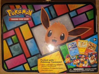 Pokemon TCG: Eevee Collector's Treasure Chest |BRAND NEW FACTORY SEALED ...