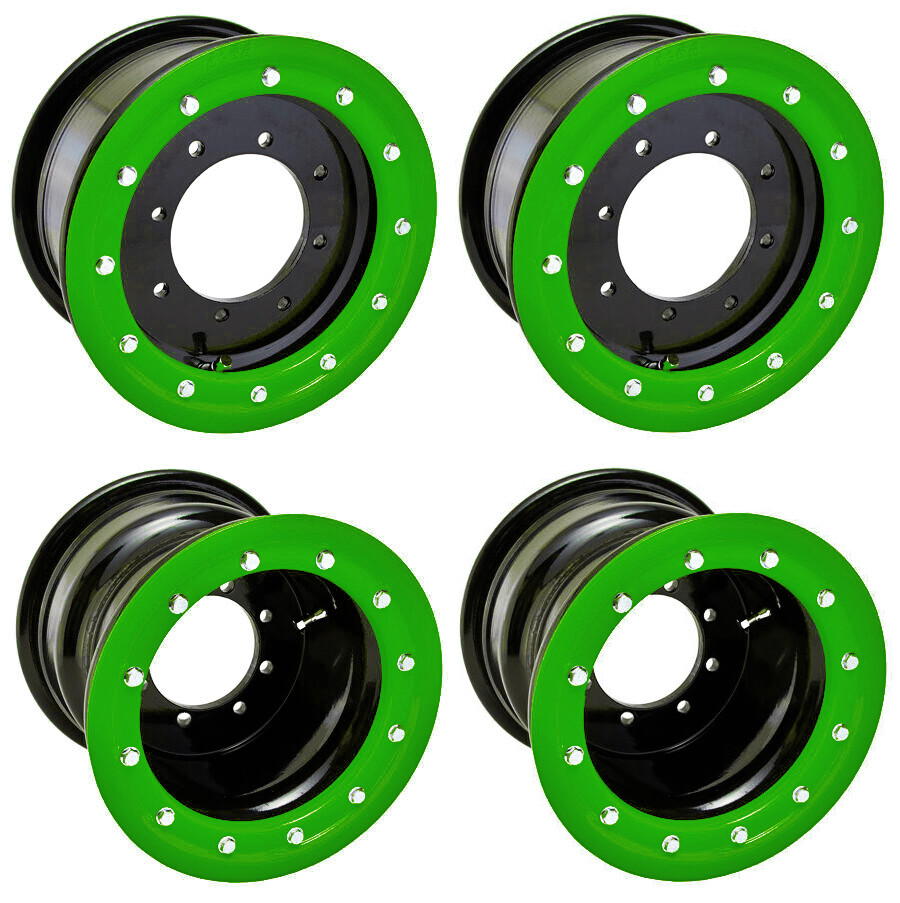 TRX 450 400EX Front Rear Wheels Beadlock 10x5 8x8 Alba Racing BG 32 | eBay