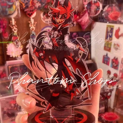 Anime Hazbin Hotel Alastor Cosplay Acrylic Figure Desktop Stand ...