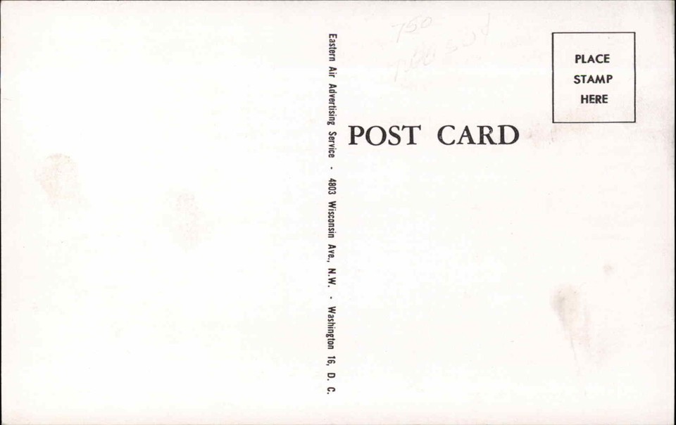 Bethesda Maryland MD Howard Johnson Johnson's Air View Vintage Postcard ...