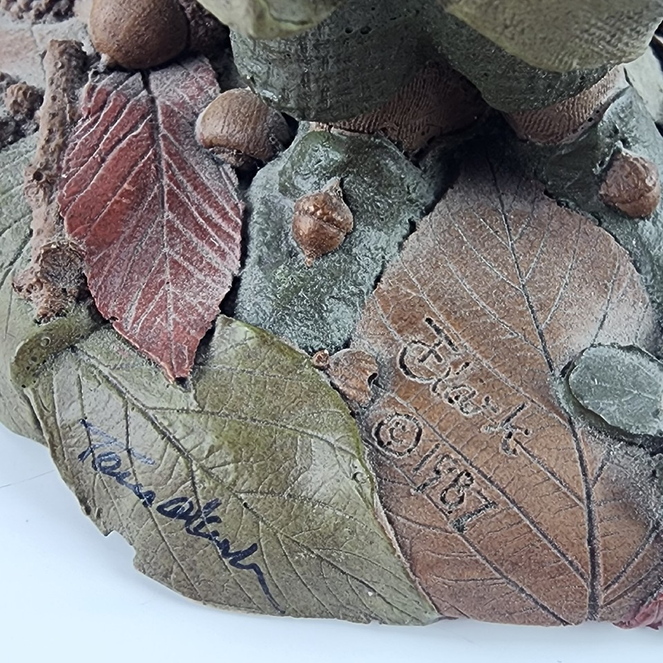 1987 Signed By Tom Clark Gnome Danny Ireland #1192 Cairn Studios ...