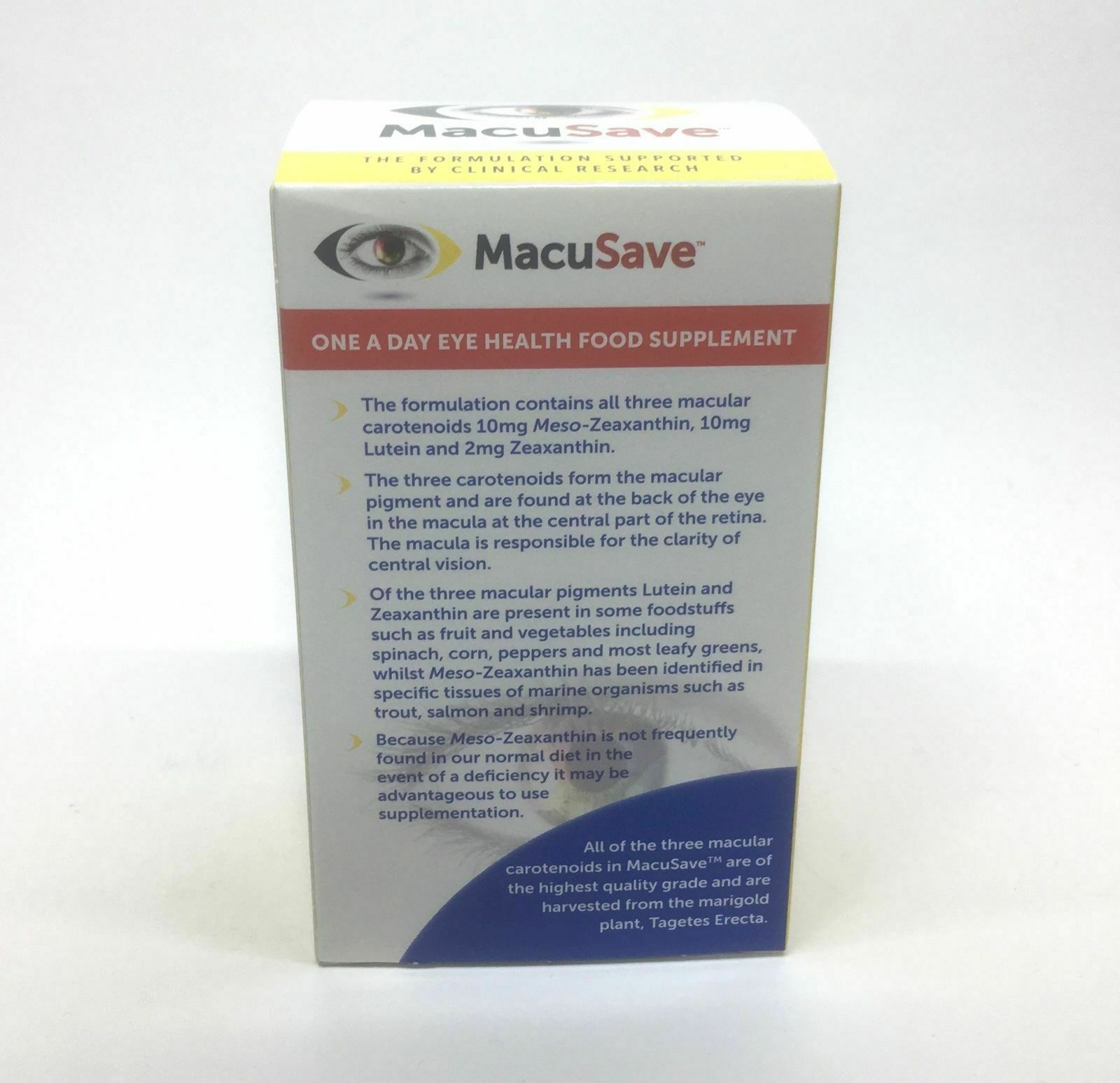 Macusave Eye Supplement - 90 Capsule for sale online | eBay UK