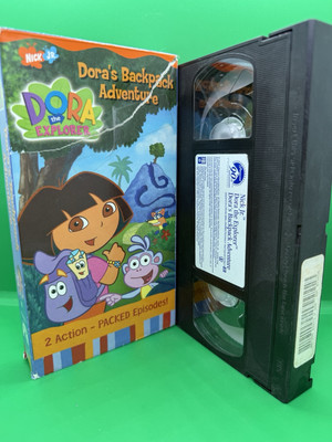 Dora the Explorer - Doras Backpack Adventure (VHS, 2002) 97368768536| eBay