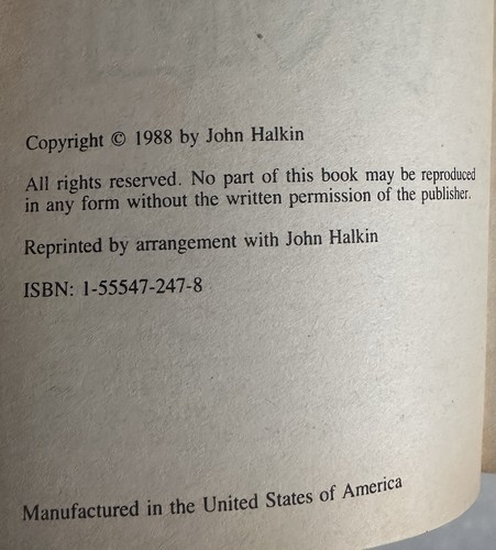 Bloodworm by John Halkin (1988, Trade Paperback) for sale online | eBay