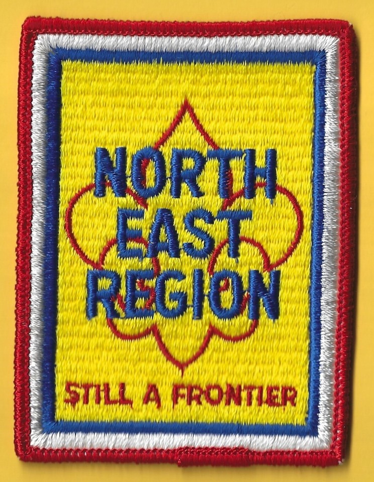 50 pcs North East Region patch, 1972 first issue, $1 box stock or 1:1 ...