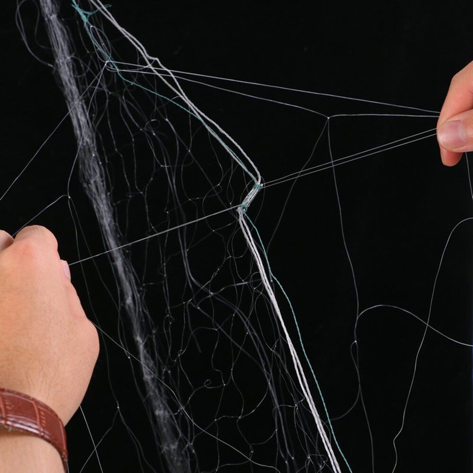 100 ft Survival Gill Net--Fully Adjustable, Multipurpose(Enhanced)-4/5 ...