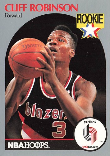 1990 Hoops #250 Cliff Robinson Portland Trail Blazers | eBay