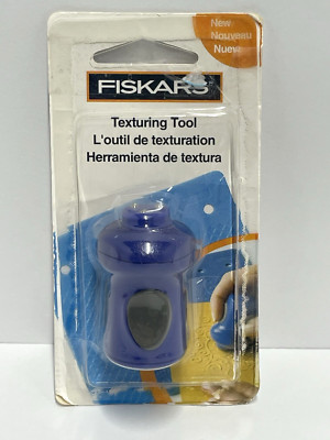Fiskars Texturing Tool Pivoting Rounded Head Reduce Finger Strain Paper ...