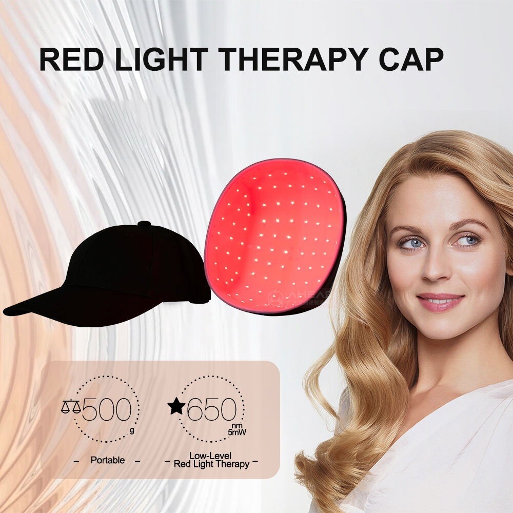 FDA Cleared Hair Growth Laser Cap 208 LED Diodes Hat Rejuvenation ...