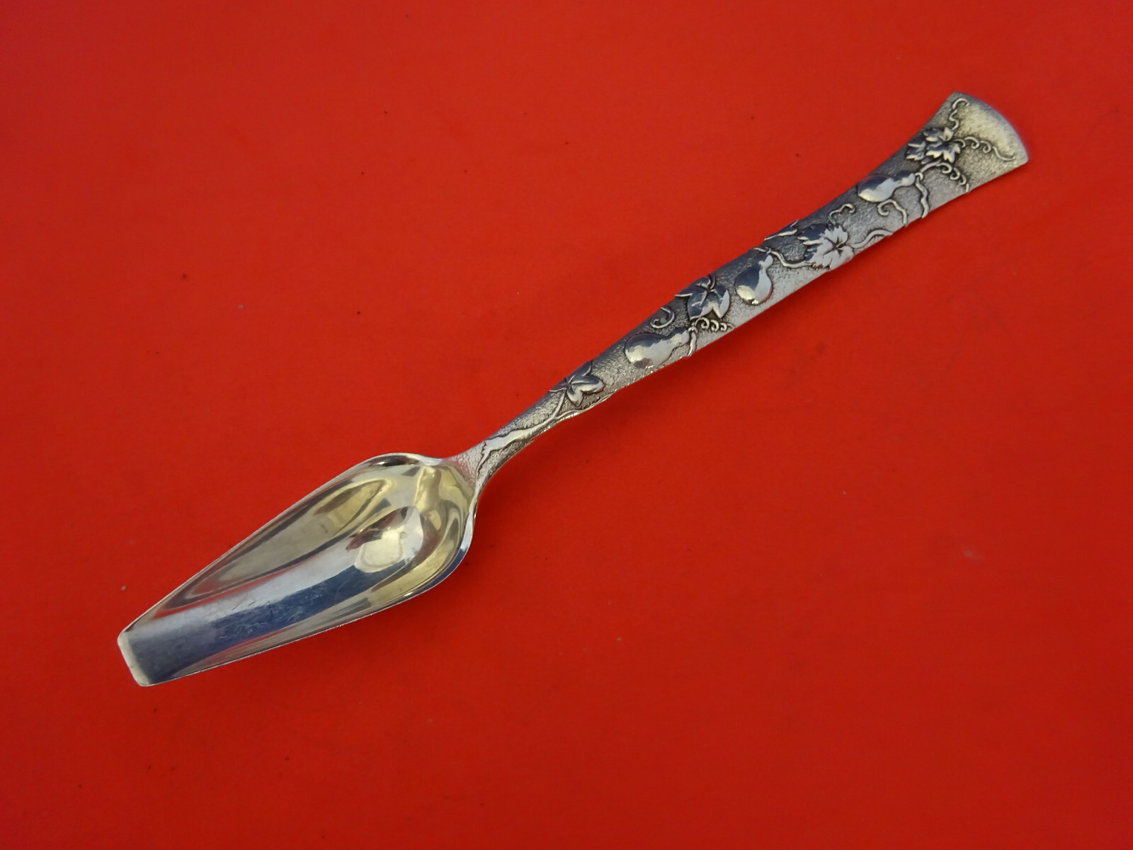 Vine by Tiffany Sterling Silver Medicine Pap Spoon Gourds Deep Blunt 5 ...