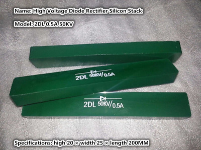 1pc 2DL 50KV/0.5A High Frequency High Voltage Silicon Reactor High ...