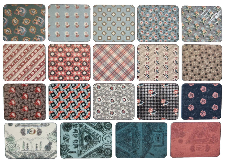 MANSFIELD PARK Stacker Pack from Riley Blake - (42) 5" fabric square set | eBay