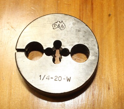 Vintage P & N 2" Split Button Die 1/4 x 20 BSW S54 | eBay Australia