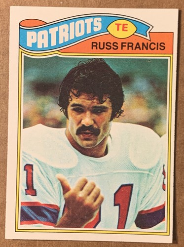 Russ Francis 1977 Topps Card #251, NM-MT (BIGJ’S) New England Patriots ...