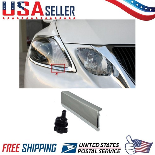 2Pcs For Lexus GS300 GS4300 2006-2011 Right Headlight Washer Cover ...