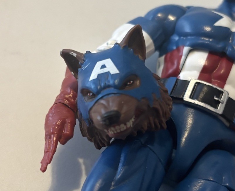 Marvel Legends Red Skull Onslaught BAF Wave - Cap-Wolf 6” Loose Figures ...