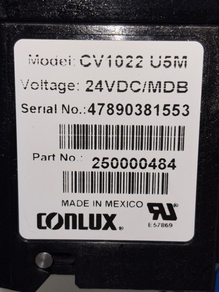 CONLUX CV1022 U5M Vending Machine Bill Validator Acceptor w/MDB Cable ...