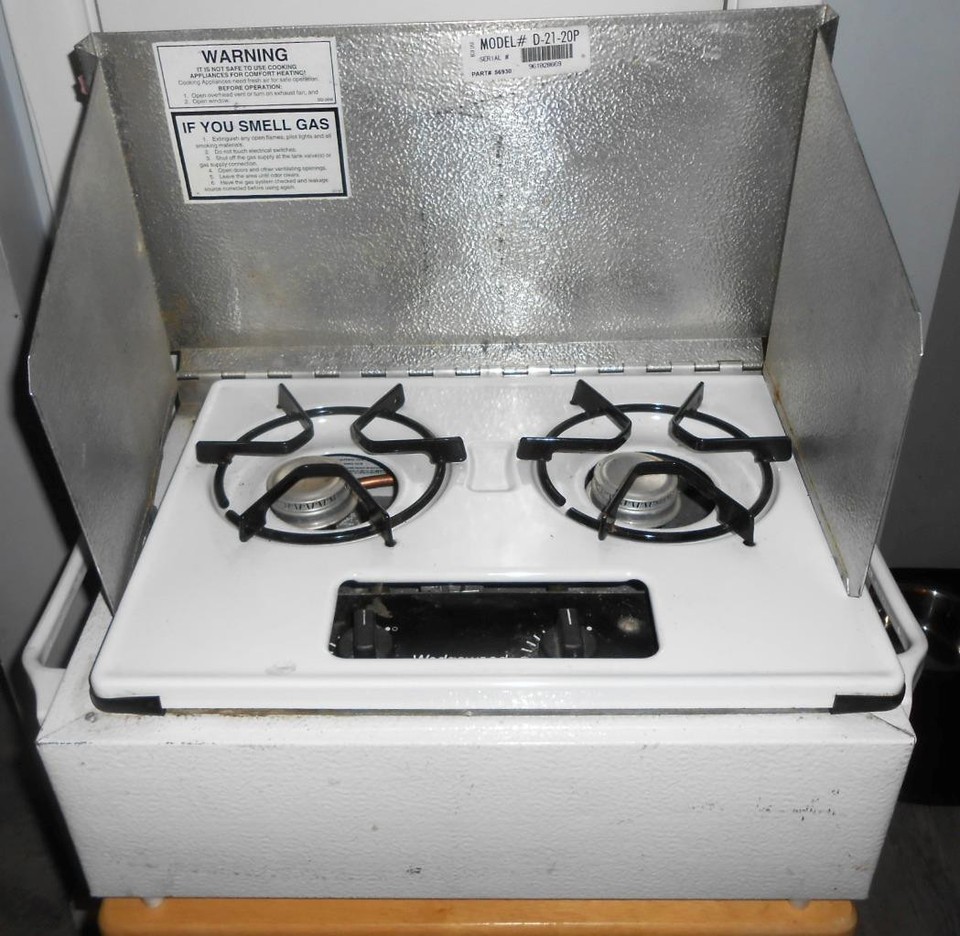 Rare! Vintage Wedgewood Atwood 2 Burner Propane Camper Stove D21-20P | eBay