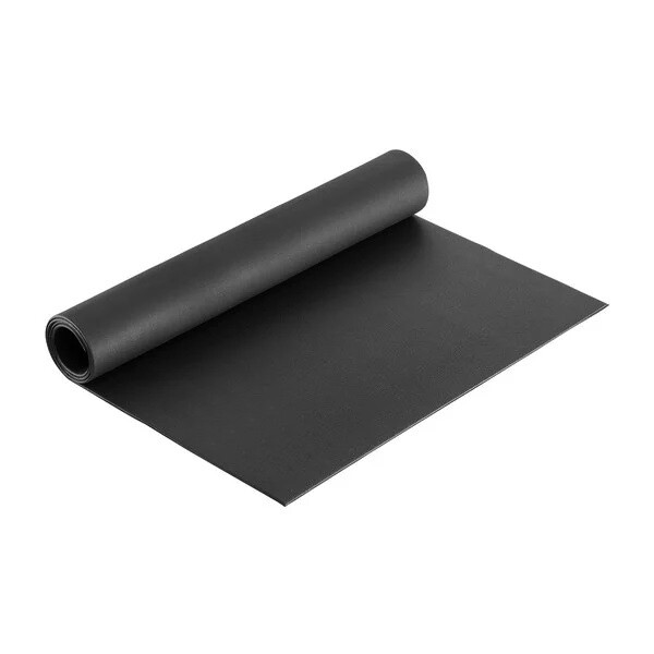 Indoor Fitness Training Floor Mat PVC 195cm x 90cm - Black | eBay