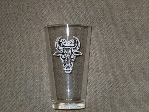 Rude Beer Pint Glass 16 oz | eBay