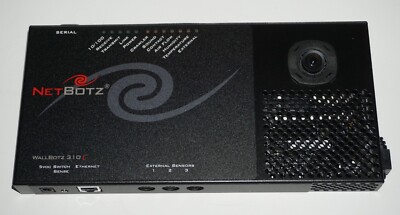 APC NETBOTZ 310C 310 C WallBotz MONITORING DEVICE w/ Camera (NO AC ...