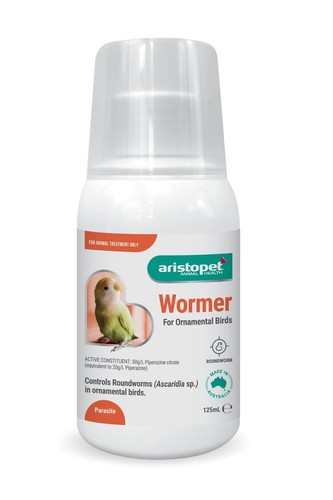Aristopet Bird Wormer - Worming Syrup for Ornamental Birds 125ml | eBay