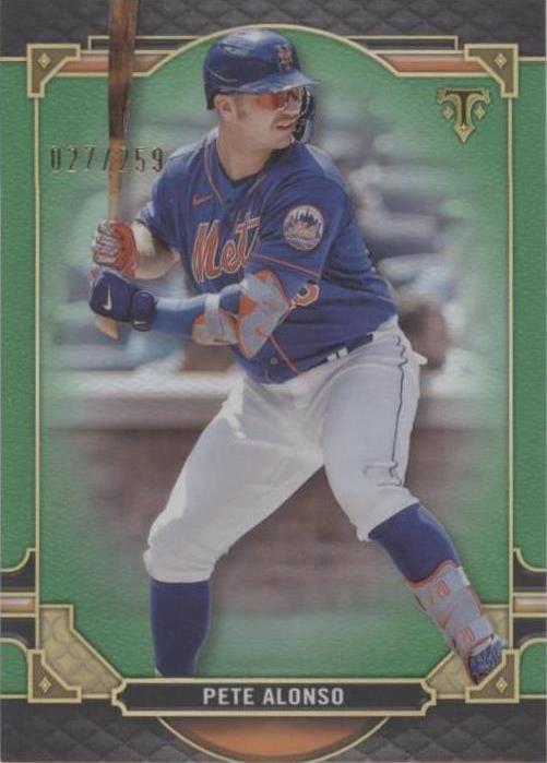 2022 Topps Triple Threads - Pete Alonso #73 Emerald /259 for sale ...