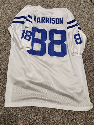 VTG 00s Reebok NFL Indianapolis Colts Marvin Harrison #88 Jersey Size ...