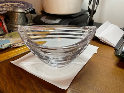 Lenox Ovations Crystal Collection Azar 7" Bowl Candy Dish | eBay