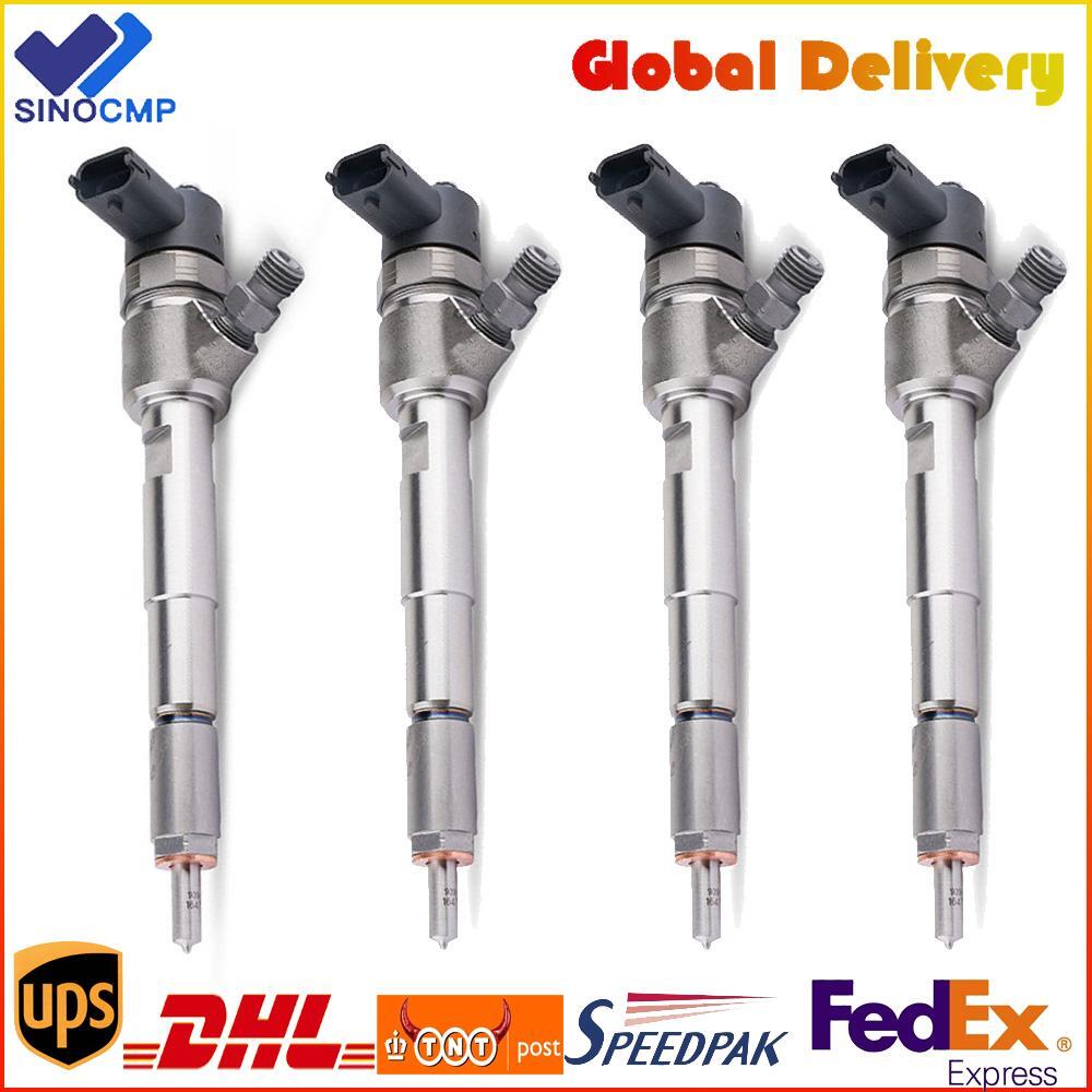 4x Fuel Injector 0445110217 5159970AA For 2005-2006 Jeep Liberty CRD 2 ...