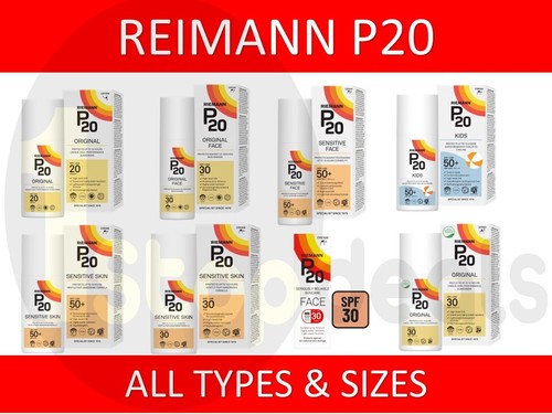 100/200ml Riemann P20 SPF 20 30 50 Once A Day Sun Cream Sunscreen ...